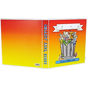 UniKeep Garbage Pail Kids GPK Themed Collectible Card Storage Binder - Complete With 20 Card Pages (Garbage)
