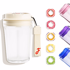 sipperment Water Bottle with Straw, 450ml Air Water Bottle Air Starter Set Drinking Bottles with 5 Flavour Pods 0 Sugar, BPA Free, Leak-proof