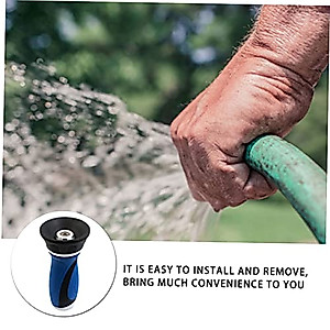 BESPORTBLE Portable Spray Watering Sprinkler Portable Hose Power Washer Nozzle Garden Hose Sprayer Water Hose Sprayer Nozzle Power Washer Hose Industrial Hose Nozzle Heavy Duty Hose Blue