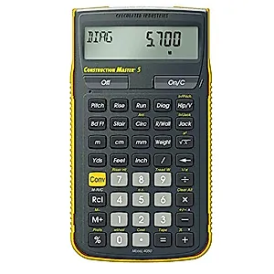 Calculated Industries 4050 Construction Master 5 Construction Calculator
