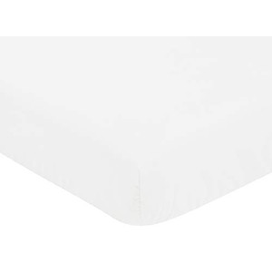 Sweet Jojo Designs Woodland Deer Floral Girl Fitted Crib Sheet Baby or Toddler Bed Nursery Photo Op - Blush Pink, Mint Green and White Boho Watercolor Love You Deerly