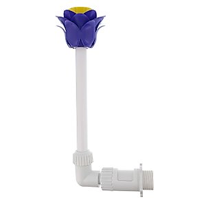 U.S. Pool Supply Swimming Pool Flower Shaped Waterfall Spray Fountain - Adjustable Sprinkle Distance, Pool Spray Aerator Cools Water Temperature - In-Ground, above-Ground Pools, Ponds, Fun Decoration