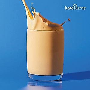 Kate Farms Pediatric Standard 1.2 Formula, Sole Source Nutrition, Nutritional Supplement Drinks, Feeding Tube Meals, Protein Shakes for Kids (Vanilla 1.2 cal/mL, Case of 12)