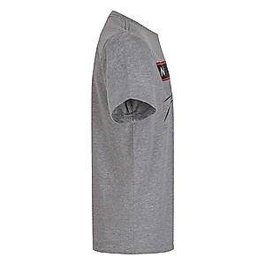 Jordan Boy's Flight History Tee (Big Kids) Carbon Heather MD (10-12 Big Kid)