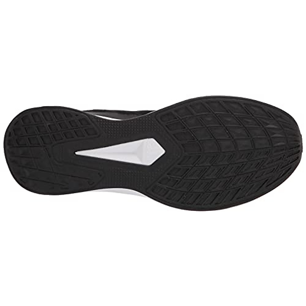 adidas Men's Duramo SL Trail Running Shoe, Black/White/Black, 14