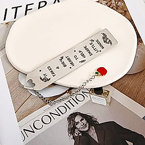 Teacher Metal Bookmark, Graduation Appreciation Gifts Bookmarks, Retirement Birthday Gifts Thank You Bookmarks for Women Teacher Book Lover