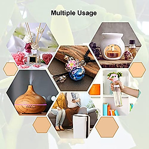 Vanilla Essential Oil Mumianhua Pure Vanilla Oil Essential Oil Vanilla Aromatherapy Oil for Skin, Hair, Diffuser, Soap Making, Candle Making, Cleaning 10ml