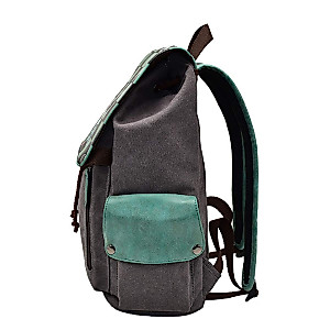 Afoxsos Japanese Anime Backpacks - Unisex Canvas Shoulders bag for school and office(10.6"x4.7"x16.5"Inh,Multicolors)