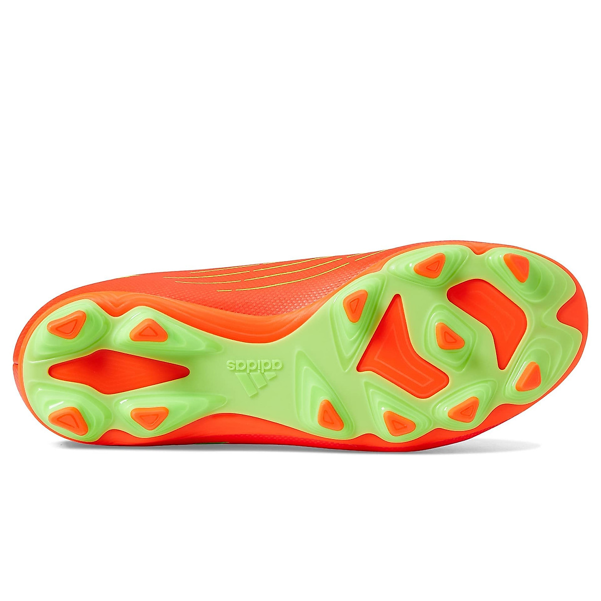 adidas Unisex-Child Edge.4 Predator Flexible Ground Solar Red/Solar Green/Black 5.5 Big Kid