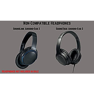 Replacement AE2 Headband/SoundTrue Headband V2 Cushion. Compatible with Bose Around-Ear 2 (AE2), SoundLink Around-Ear 1, Around-Ear Wireless (Ae2w) and SoundTrue Around-Ear 1 Headphones