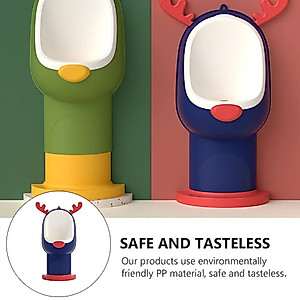 COHEALI Children Standing Potty Portable Toilet 1Pcs Urinal with Aiming Target Boys Potty Plastic Urinal Cartoon Pee Boy Training Tool Potty Toilet Training Standing Potty Toilet