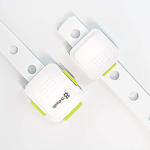 Baby Safety Cabinet Locks with Adjustable Strap,No Drilling,Baby Proofing for Refrigerators, Toilets, Doors,2/8 Count,Green/Grey