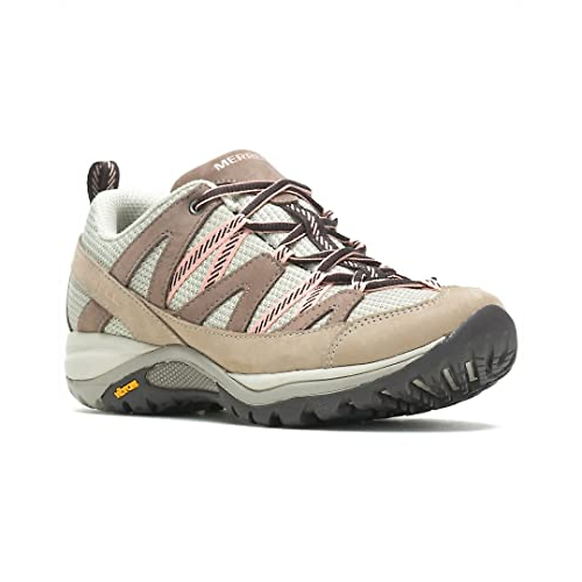 Merrell womens Siren Sport 3 Hiking Shoe, Moonrock/Peach, 8.5 US