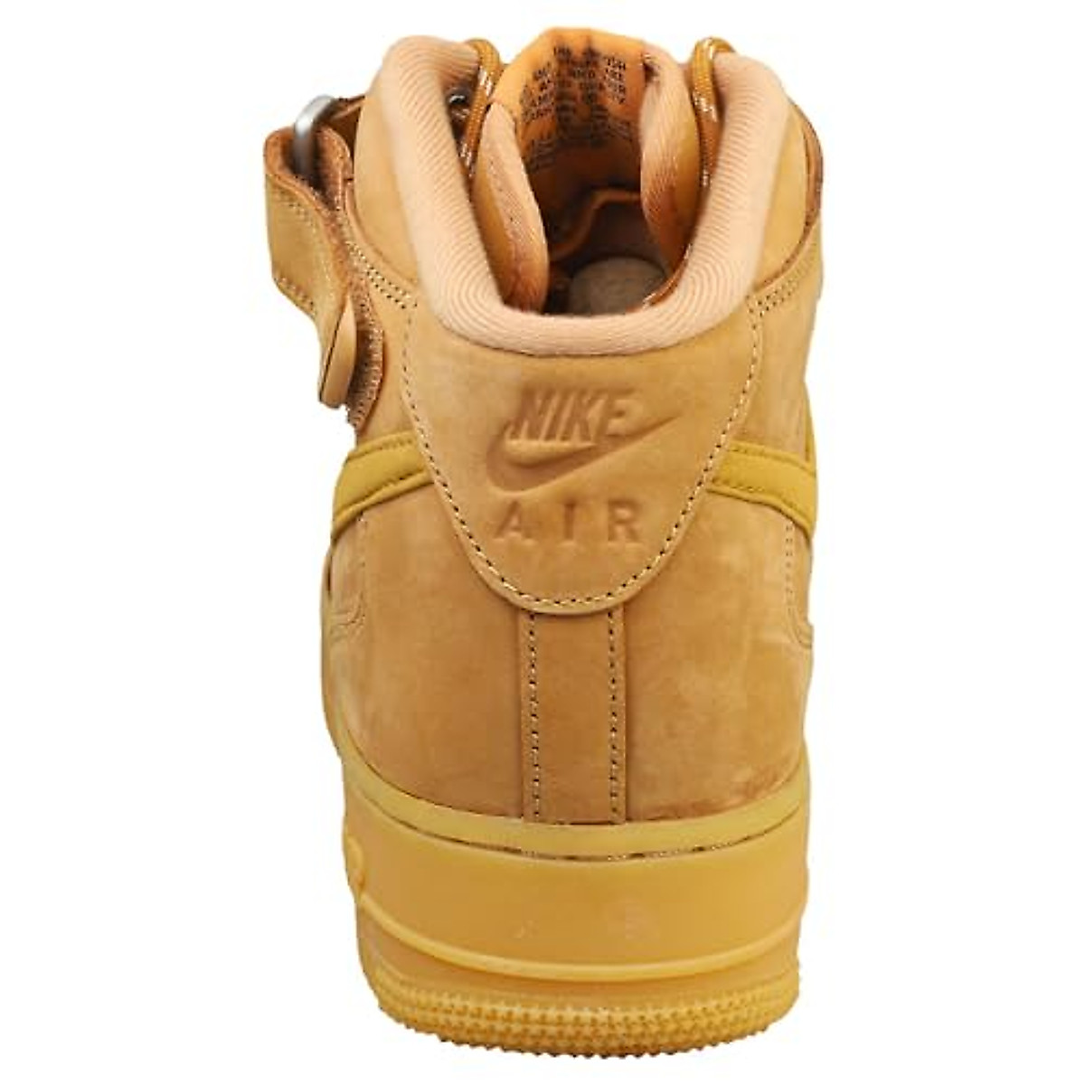 Nike mens Air Force 1 Mid '07 Shoes, Flax/Wheat-gum Light Brown, 13