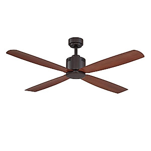 Kitteridge 52 in. Indoor Medium Wood Ceiling Fan