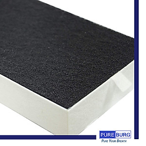 PUREBURG HRF-G1 True HEPA Replacement Filter Compatible with Honeywell HPA020(B) HPA030(B) HEPAClean HPA180B HPA075B Air Purifier,Part Number HRF-G1 HRF-G2 Filter G,2-Pack