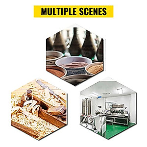 Mophorn 1HP Dust Collector, 537 CFM Wheeled Jet Dust Collection, Potable 15-Gallon Bag Dust Collector, 30 Micron Bag Filtration Dust Collector, Dust Collector Central Machinery System