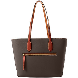 Dooney & Bourke Handbag, Pebble Grain Tote - Brown Tmoro