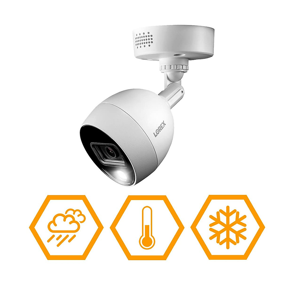 Lorex 4K 8-Channel 2TB Wired DVR System with 6X Active Deterrence Bullet Cameras