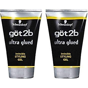 Got 2b Ultra Glued Invincible Styling Gel, 1.25 Ounce (2 Pack)