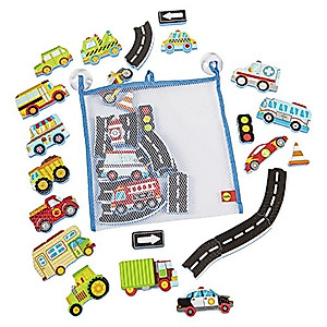 Alex Bath Beep Beep Stickers in The Tub Bath Toy Kids Bath Activity