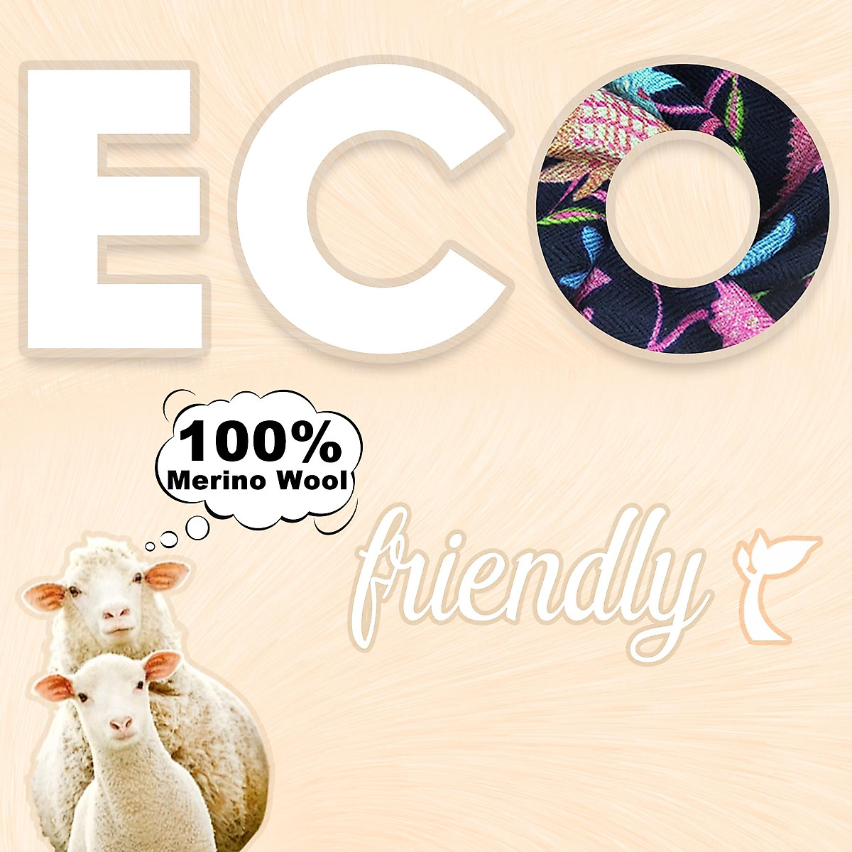 DANA XU 100% Merino Wool Extra Large Pashmina Blanket Travel Scarf Cashmere Wrap for Women Fall Winter Oversize Shawl Floral