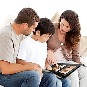 amassan Photo Album Scrapbook 60 Pages Hardcover 8.5 x 11 Inch with Scrapbook Supplies kit, 3 Rings Black Paper Memory Album for Wedding, Family