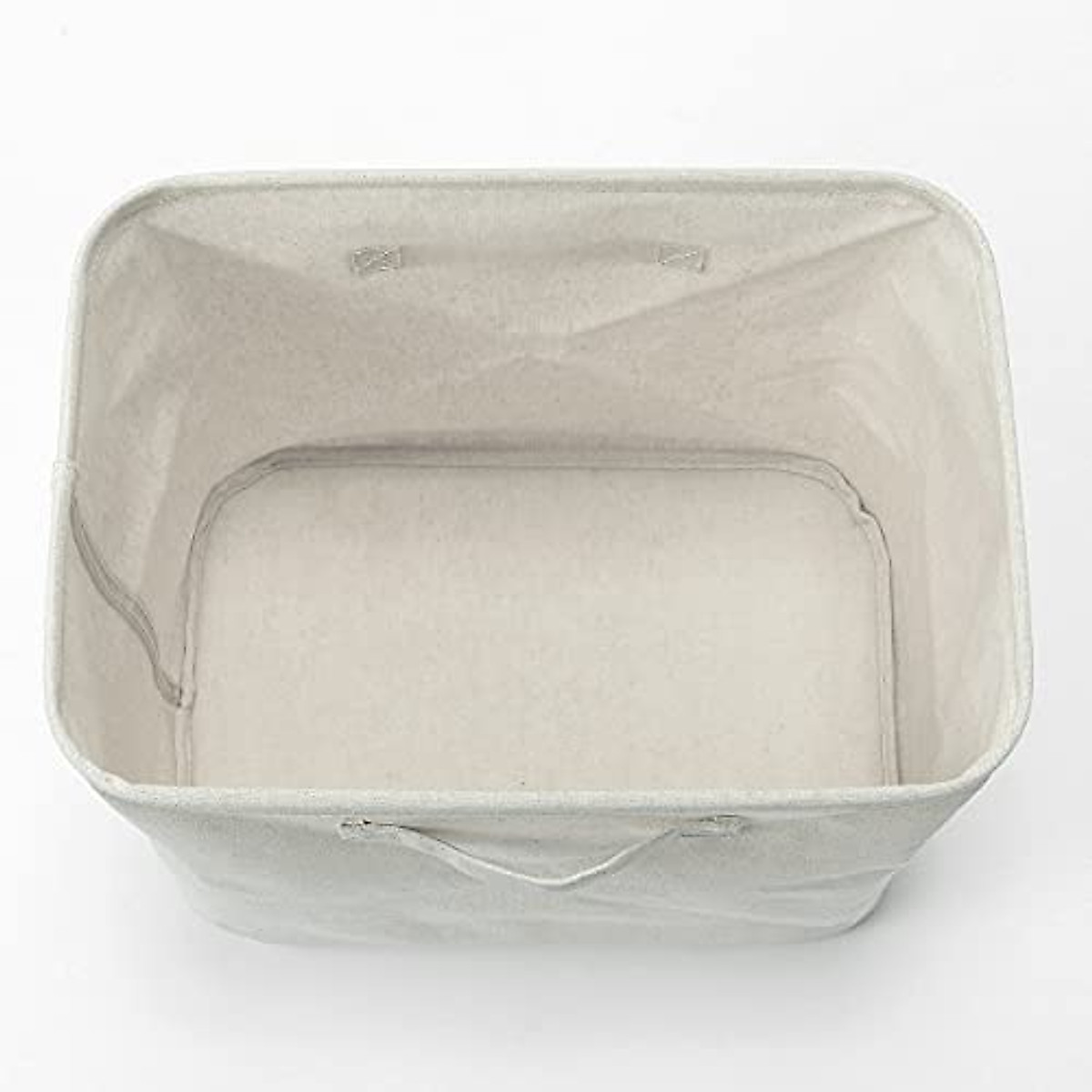 MUJI B6A7018 Linen Storage Bag, Youth Large / 11-13, Beige