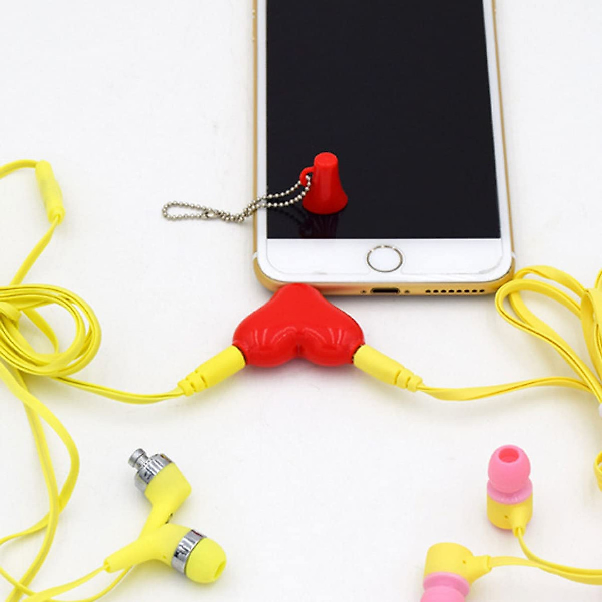 Headphone Jack Spliter Music Sharing Device Earphone Splitter Headphone Spliter