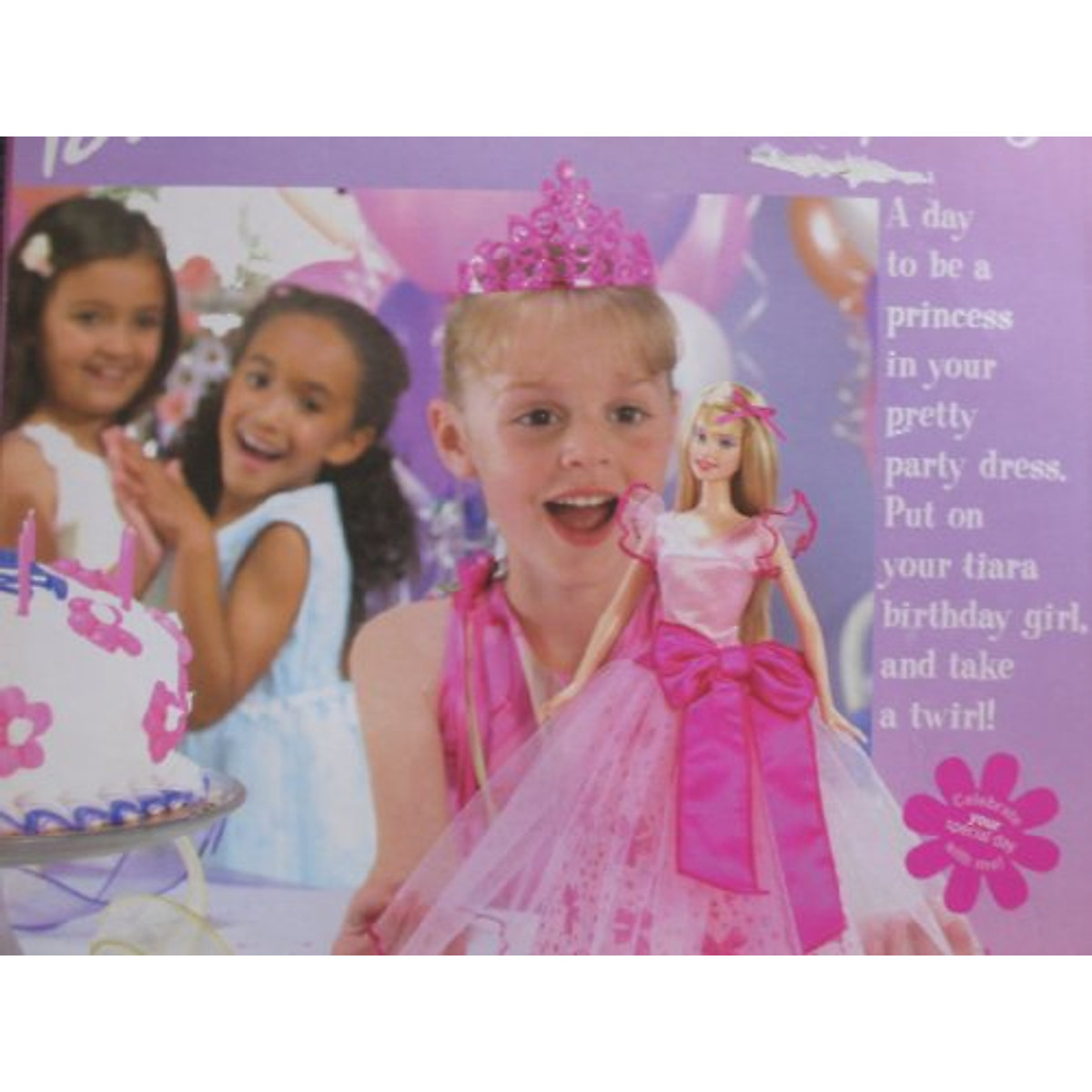 Barbie Happy Birthday Doll w Tiara for You! (2002)