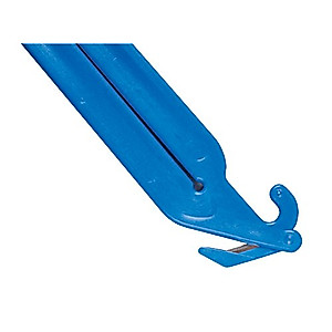 San Jamar BB100 Bag Boa Bag Cutter, Polypropylene, Blue