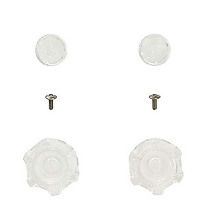 Danco 88170 Replacement for Phoenix Sink & Tub/Shower Handles, White|Clear