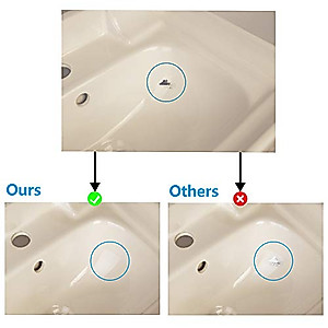 Tub, Tile and Shower Repair Kit (Color Match), 3.7oz Fiberglass Repair Kit, Porcelain Repair Kit White, Bathtub Ceramic Tile Sink Acrylic tub Repair Kit, Tub Chip Crack Fix Almond Black