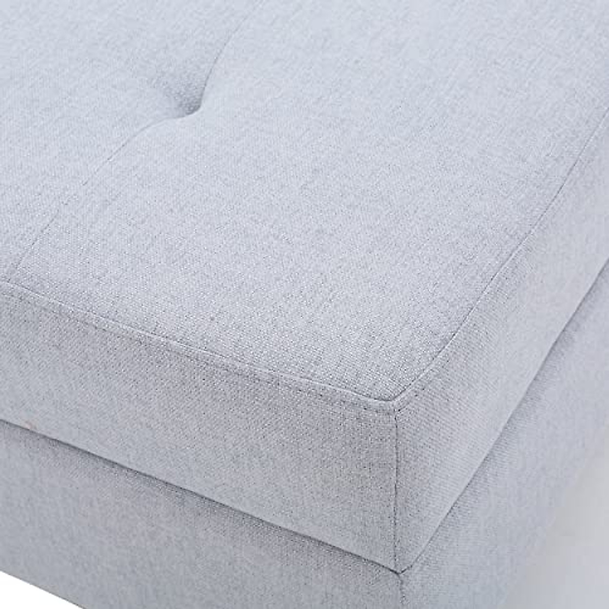 Christopher Knight Home Zahra Ottoman, Light Grey