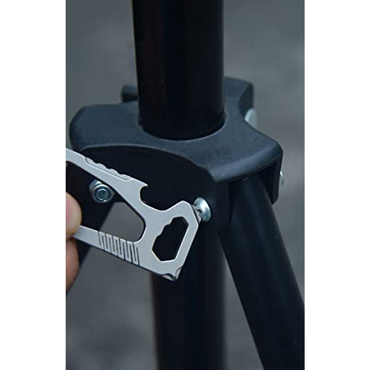 Mikacin Titanium Key Chain, Keychain with Bottle Opener, Carabiner Car Key Chains for Men and Women