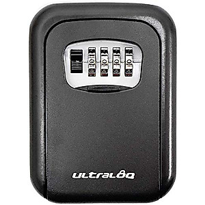 ULTRALOQ U-Bolt Smart Lock + Key Storage Lock Box + Bridge WiFi Adaptor 5-in-1 Keyless Entry Door Lock with WiFi, Bluetooth and Keypad