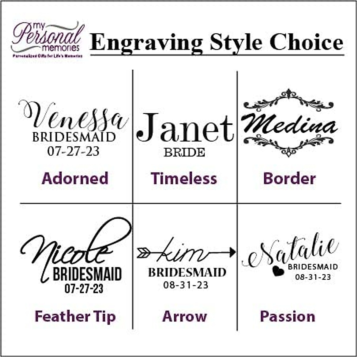 Custom Engraved Wood Hanger - Personalized for Bride Bridesmaid Wedding Bridal Party