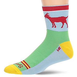 SockGuy, Adults' Classic Socks - Large/X-Large, Goat