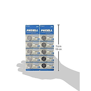 BlueDot Trading Batteries High Power Lithium 3V CR2032 Coin Battery Ideal for Garage Door Openers, LED Lights, Game Consoles, Car and Key Fobs, 20 Count