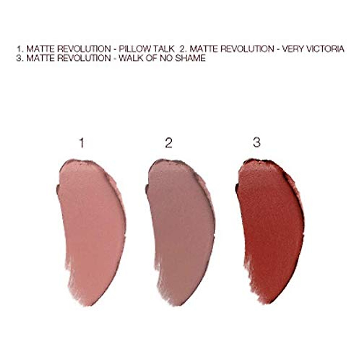 CHARLOTTE TILBURY Mini Iconic Matte Revolution Lip Charm Wardrobe - Very Victoria, Pillow Talk, Walk of Shame