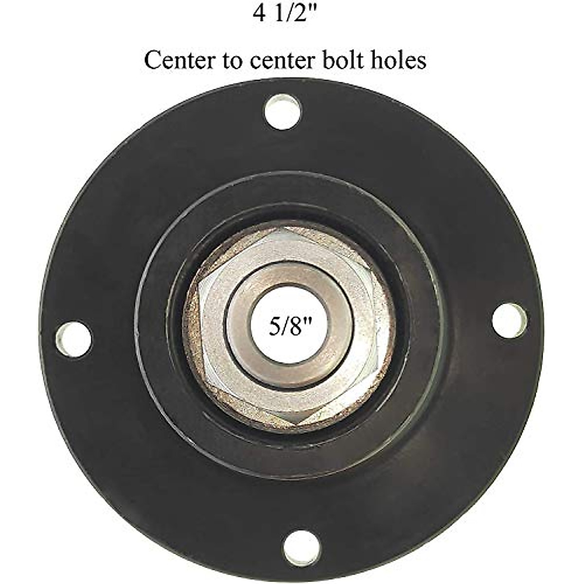 q&p Outdoor Power 48" Deck Spindle Assembly Bracket Replace Scag 46400 46020 Rotary 9153 Stens 285-597 461663 46631 Includes Grease Fitting fits All Scag mowers Using cast Iron Spindle housing