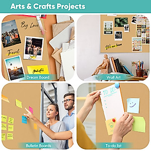 Brown Packing Paper 15"×450"(38'), Brown Paper Roll, Art Craft Paper, Kraft Paper Roll for Moving Boxes Supplies, Gift Wrapping Bouquet Flower Paper, Poster Bulletin Board Paper, Arts and Crafts