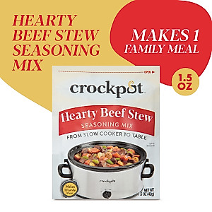 Crock-Pot Hearty Beef Stew Seasoning Mix, 1.5 Ounce (Pack of 12)