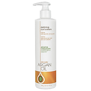 One 'n Only Defining Curl Cream with Argan Oil, Leave-in Conditioning Cream, Defines and Leaves Strong Curly Hair, Enhances Shine and Hydrates Without Sticky Residue, 9.8 Ounces