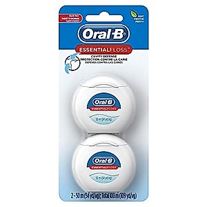 Oral-B 54 Yards Floss Mint Twin Pack (6 Twin Packs)