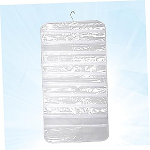 ABOOFAN Jewelry Display Bag Jewelry Hanging Bag Hanging Bag for Jewelry Bracket White Storage
