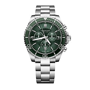 Victorinox Men's Does not Apply Maverick Chrono Green DIAL, ARMYS Quartz Watch