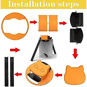 Mouse Trap Bucket Lid, Double Trap Door Style Bucket Mouse Traps Indoor Outdoor Humane Rat Trap, Chipmunk Trap, Mice Trap（5 Gallon Bucket Compatible