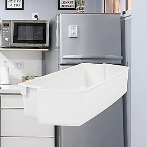 Kojem 2187172 WP2187172 AP6006028 Replacement Refrigerator Door Bin Shelf Compatible with Most Roper, Kitchenaid, Kirkland Whirlpool Refrigerator Door Bin Replace for 2187172 2187172K White - 1 PC