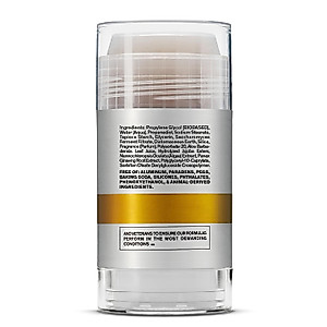 Aluminum-Free Natural Deodorant for Men by Bravo Sierra, 2-Pack - Long Lasting All-Day Odor and Sweat Protection - Citrus and Cedarwood, 3.2 oz - Paraben-Free, Baking Soda Free, Vegan & Cruelty-Free